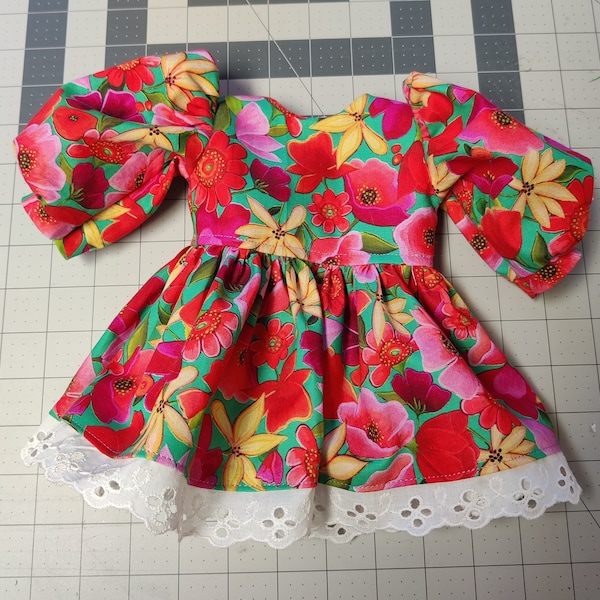 Celebration Dress for Dolly- PDF Sewing Pattern- 15 and 18 Inch Dolls ...