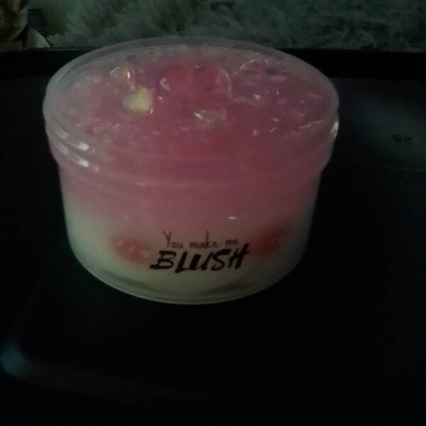 Blush, Icee Slime, Bingsu Bead Slime, Inflating Slime, Valentines Slime ...