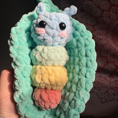 PDF NO-SEW Pattern Cuddles the Camping Caterpillar digital File Only - Etsy