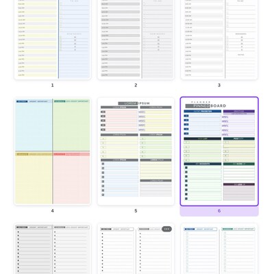 Canva Templates Printable Digital Planner Professional Editable ...