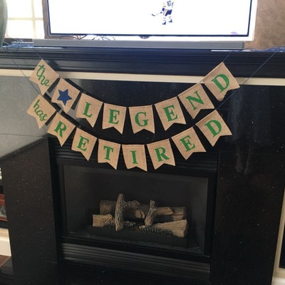 The Legend Has Retired, Happy Retirement. Air Force Retirement Banner ...