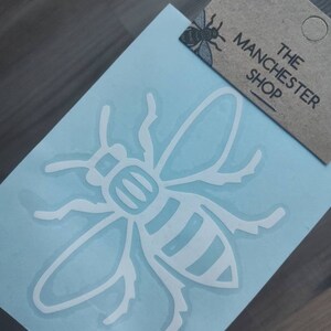 Manc and Proud Mosaic Bee Sticker Manchester Worker Bee - Etsy UK
