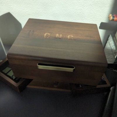 Personalized Watch Box for Men, 8 Divider Slots Engraved Wooden Jewelry ...