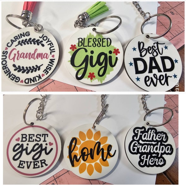 Keychain SVG Bundle, Keychain Quotes Bundle, Keychain Svg, Keyring Svg ...