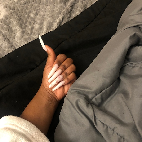 Baby Ombre Extra Long Press on Nails - Etsy