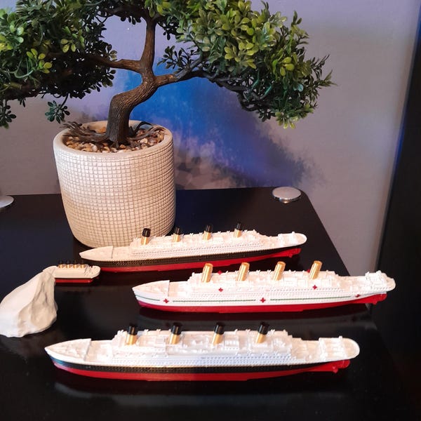 12 HMHS Britannic Model, Britannic Toy, Titanic Toy, Titanic Toys, RMS ...