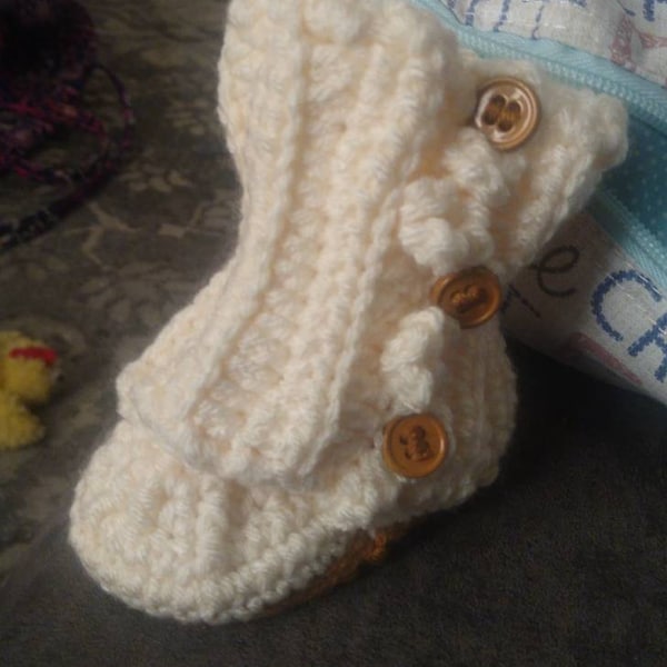 Crochet Pattern #112 Baby Wrap Boot - Instant Download - PDF L - Etsy