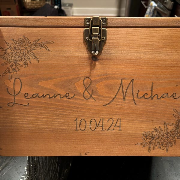 Wood Card Box, Graduation Card Box, Wedding Card Box - Etsy