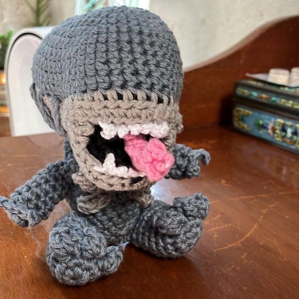 Crochet PATTERN Lil'xeno | Cute and Little Scary Amigurumi Alien From ...