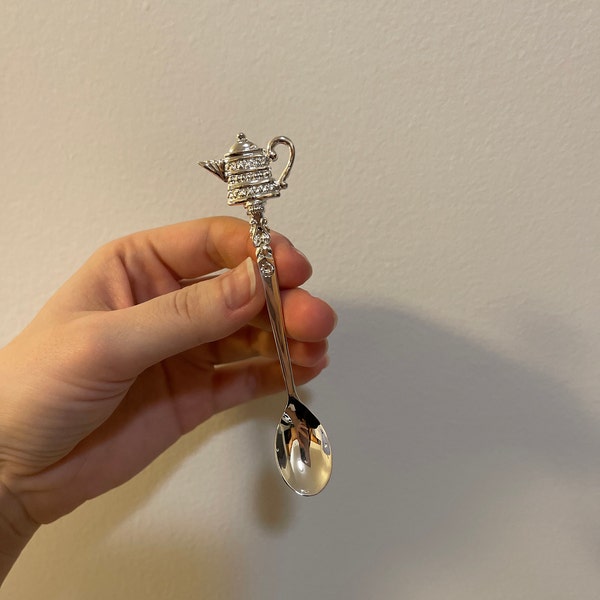 Teaspoon for Tea New Silver Plated Set of Spoons to Match Cup and ...