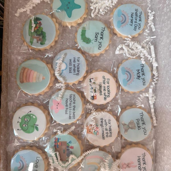 Teacher Gift Box of Biscuits Nursery, Preschool, Reception Class ...