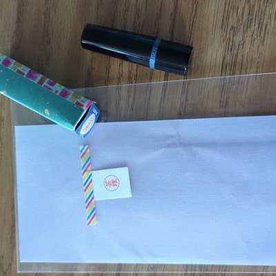 Tiny Custom Text Stamp, Mini Self-inking, Small Pre-inked Stamp ...