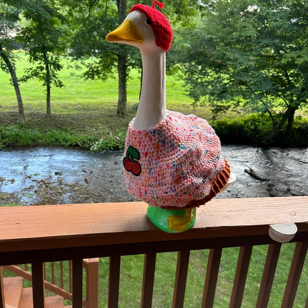 Cupcake Goose Costume Crochet Pattern - Etsy