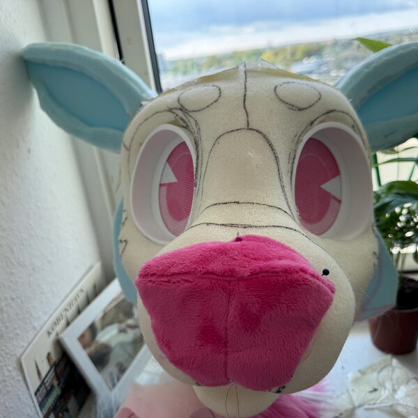 Fursuit Neck + Hood PDF PATTERN (A4) - Etsy