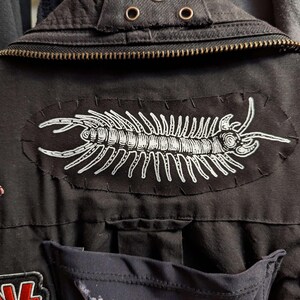 Skeleton Back Patch Black Metal Back Patch, Goth Backpatch, Death ...