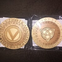 16" Pirate Cipher Wheel for Escape Rooms - Cypher Wheel - Etsy Canada