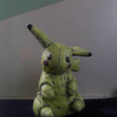 Dingy, Distorted Mew Plush Sculpture, Mew Figurine With an Extra Long ...