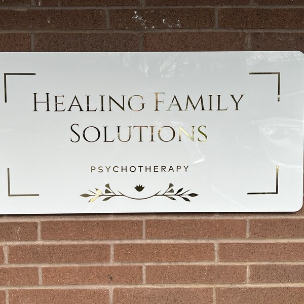 Rectangular Sign, Acrylic Logo Sign, Frosted Acrylic Sign, Custom ...