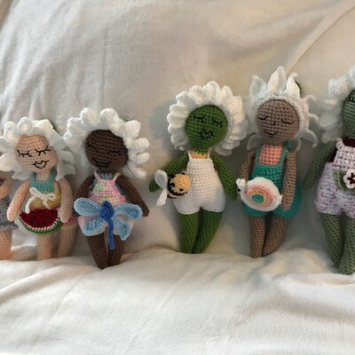 Flower Sprite Critter Stitch Crochet Pattern / Amigurumi - Etsy