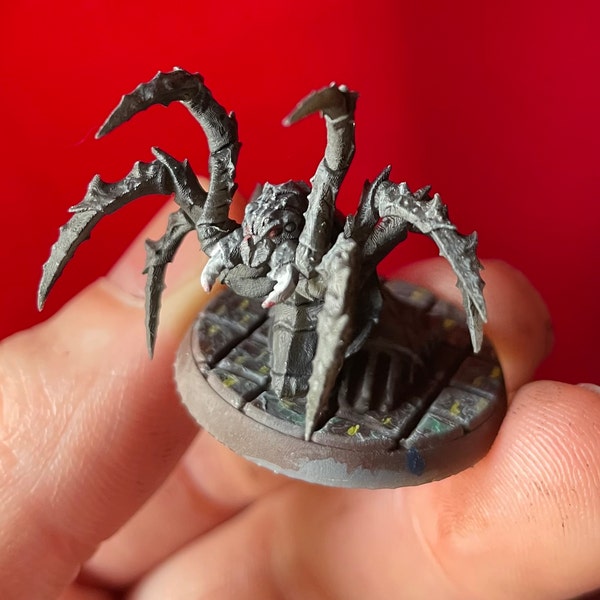 Giant Spiders - Dnd Monster - Spider - 3d Printed Fantasy Mini - 28mm ...