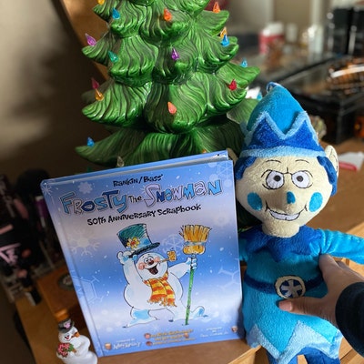 Rankin/bass' Frosty the Snowman 50th Anniversary Scrapbook Hardcover - Etsy