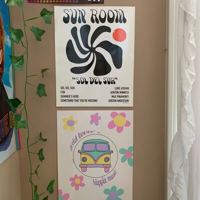 Sun Room Band Glossy Poster - Etsy