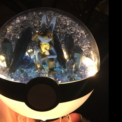 Geode Cave Pokemon Terrarium - Etsy