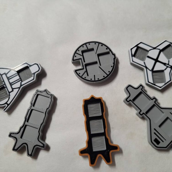 Voidfall Fleet Token Full Set of 98 3d-printed Replacements (with ...