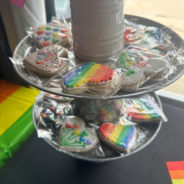 Cookie Tasting Sample, Heart Wedding Cookie Sample, Wedding Favor ...