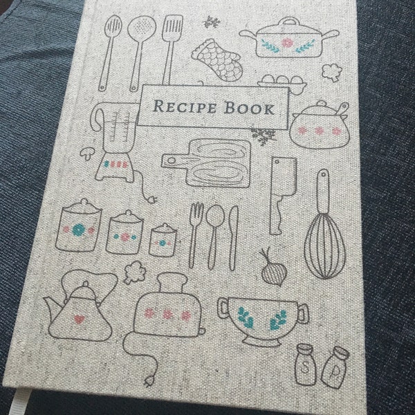 Recipe Book Handmade Cookbook Mother Cooking Notebook A5 Handmade ...