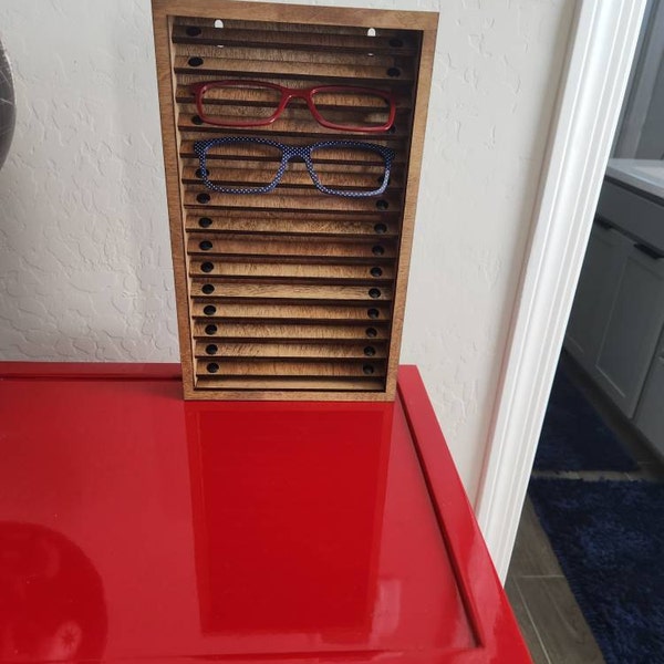 Pair Eyewear Topper Storage Personalized Frame Inset Holds 10+ Toppers ...