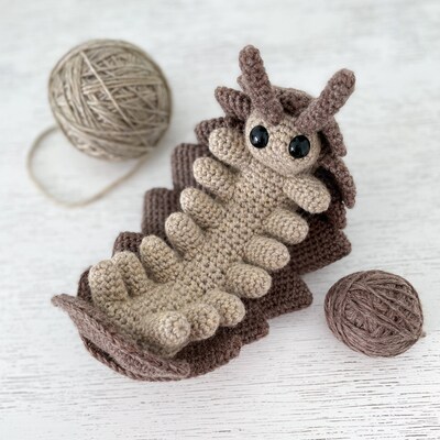 Roly Poly Pill Bug Crochet Pattern PDF File in English - Etsy