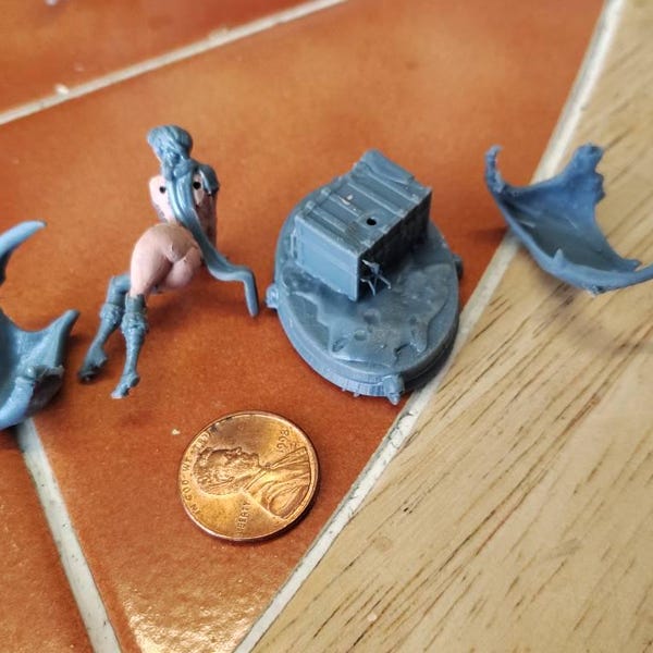 Pixie, Sprite, Fairies NPC Fey Miniature | 28mm, 32mm Scales | Also ...