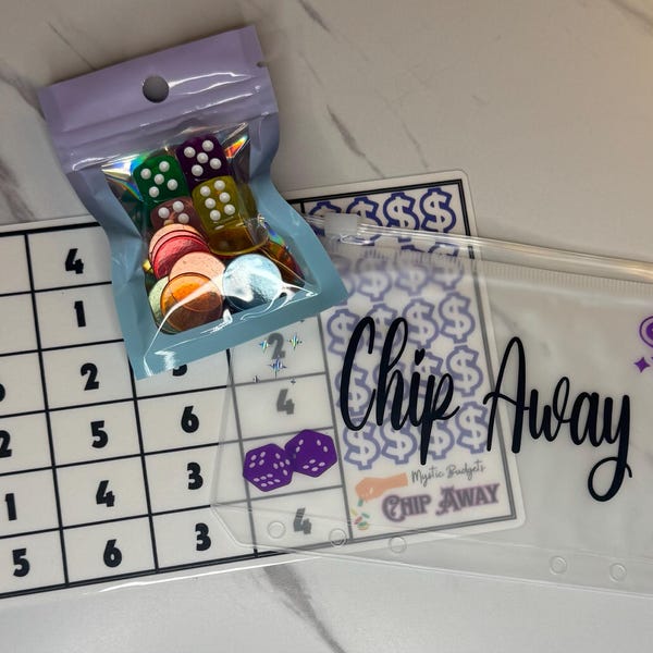 Chip Away Savings Challenge - Etsy