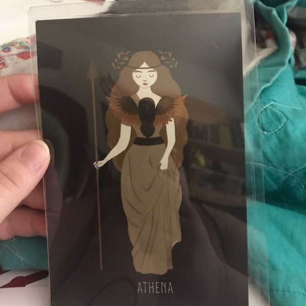 Art Poster Print -athena Goddess Ver.1 Wisdom Warfare Greek Mythology ...