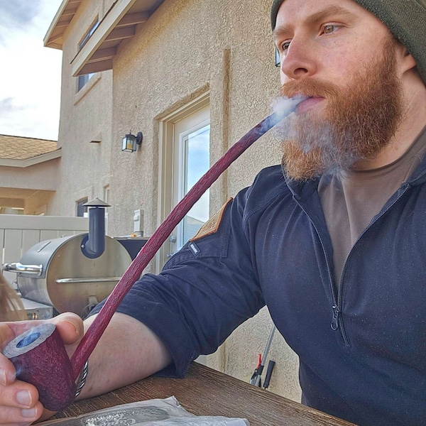 Wizard Pipe Kit Tobacco Pipe Kit DIY Pipe Make Your Own Long Stem ...