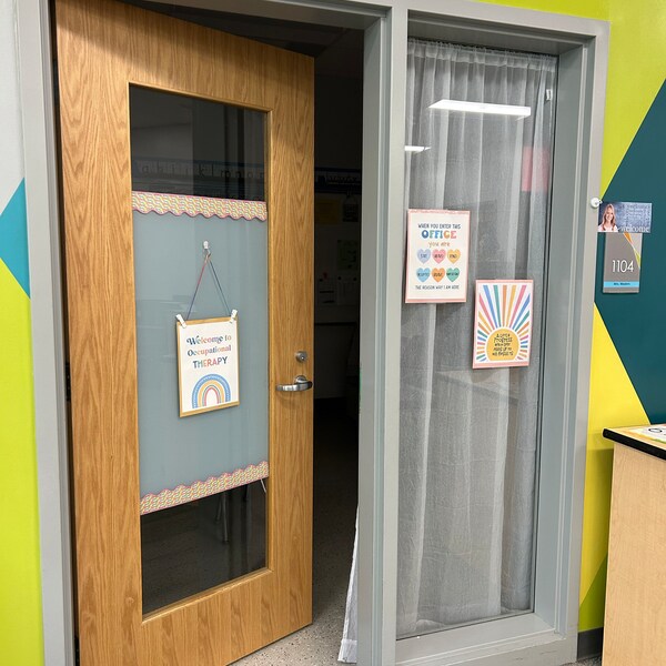 20 Occupational Therapist Decor OT Office Poster School Therapy Wall ...