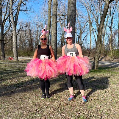 Light Pink and Fuchsia With Hints of Gold Adult Tutu, Tutus, Maternity ...