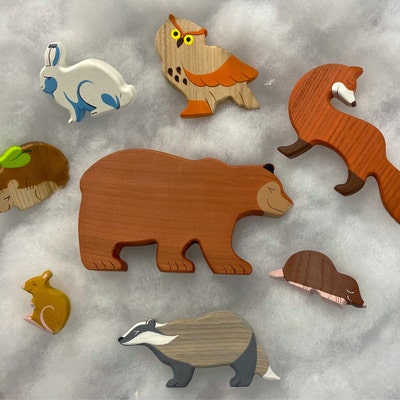 Monkey Puzzle Story Sack 11 Figurines and 2 Tree Puzzles for ...