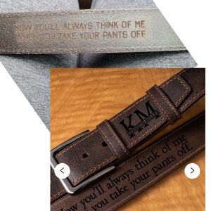 Personalized Gift Engraving Belt Anniversary Gift Custom - Etsy