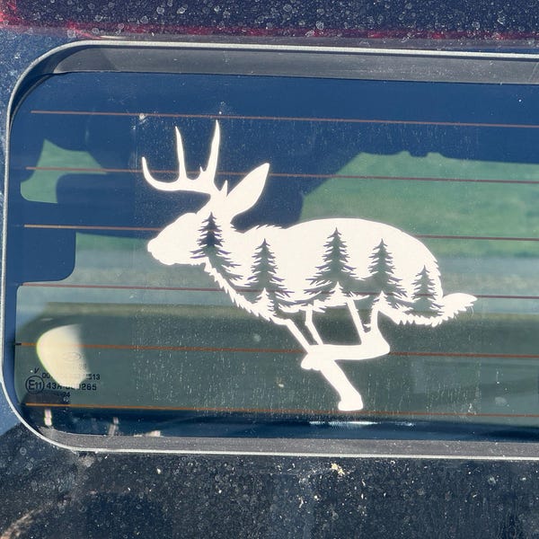 Wendigo Car Decal Wendigo Sticker Bumper Sticker for Cars Cryptid Vinyl ...
