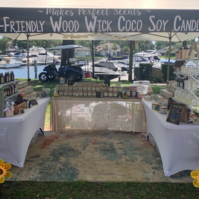 Custom Tent Banner for Trade Show, Craft Show or Event Sign, Your ...