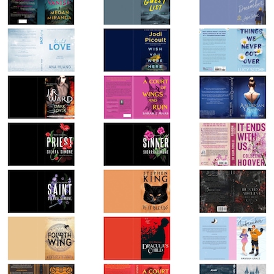 40 Customize Miniature Book Covers, Mini Books Printable for Dollhouses ...