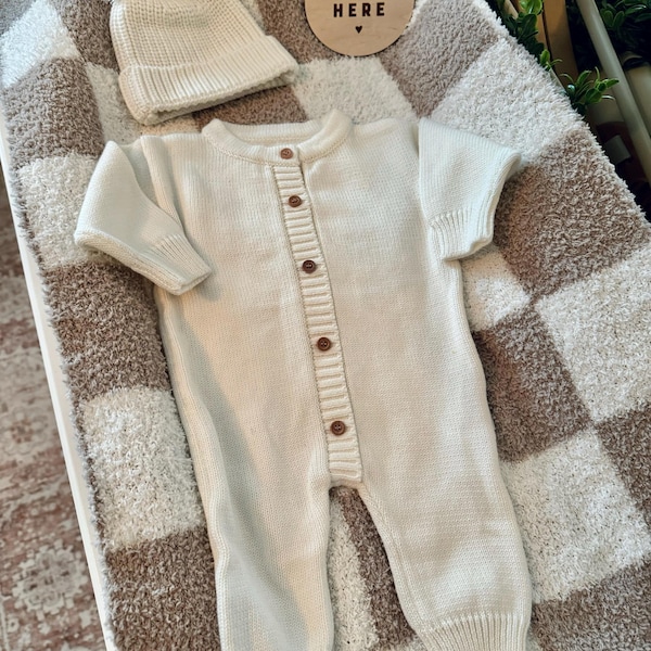 BABY KNIT SET, Newborn Knits, Winter Baby Knitwear, Chunky Baby Knits ...