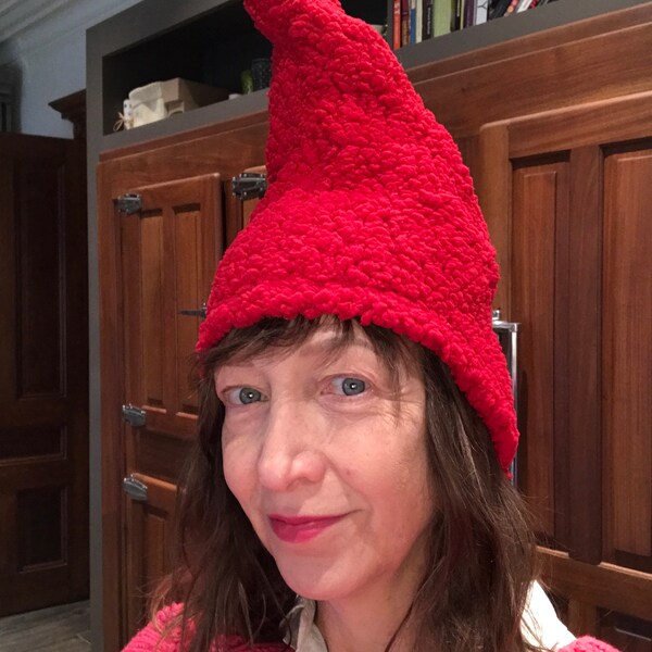 Gnome Hat - Adult Size - Ready to Ship - Red - Etsy