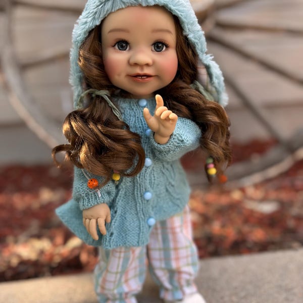 Ruby Red Doll Clothes, Corduroy Jumpsuit for Ruby Red Fashion Friends ...