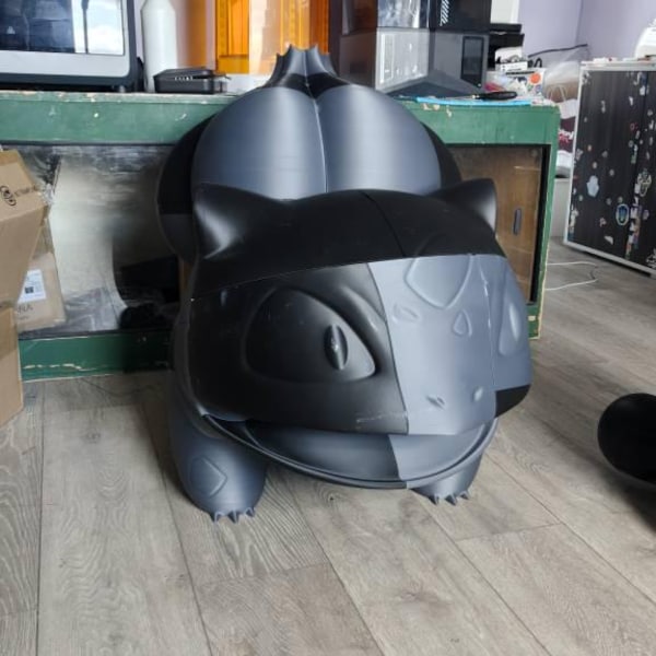 Bulbasaur Life-sized STL 3D Printing Pokemon Files (fan Art), Digital ...