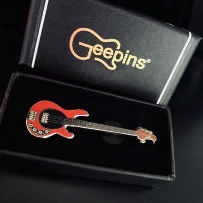 Geepins Guitar Pin Brooch Set 6-pack Series I 6 X Stunning Miniature ...