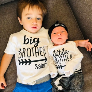 BIG BROTHER, Little Brother Outfit, Baby Boy Coming Home Outfit, Big ...