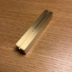 Black Walnut Wood Table Stands,name Place Card Stand, Walnut Table ...